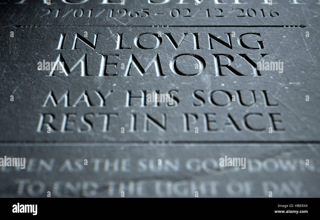 Tombstone carved hi-res stock photography and images - Alamy