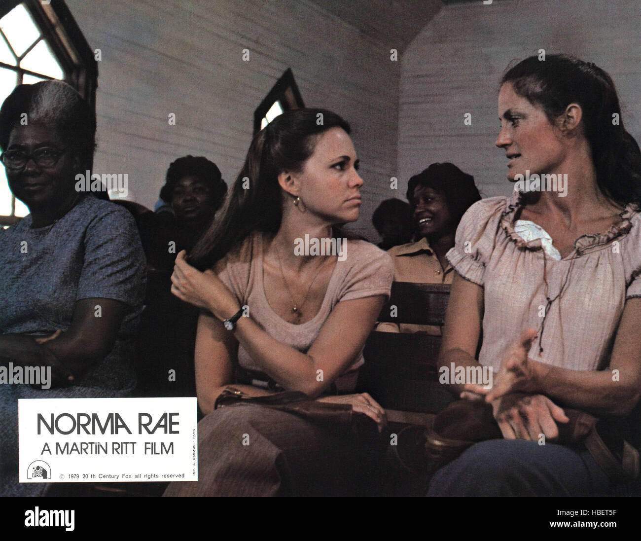 NORMA RAE, face to face from left: Sally Field, Gail Strickland, 1979 ...