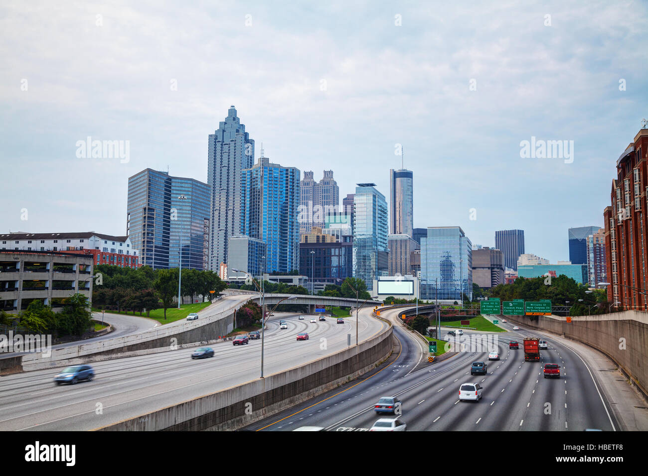 Downtown Atlanta, Georgia Stock Photo - Alamy