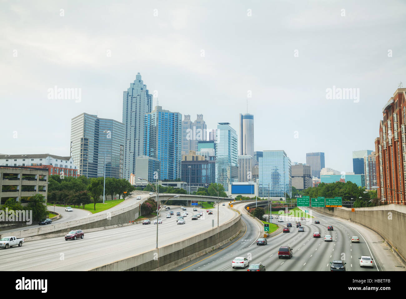 Downtown Atlanta, Georgia Stock Photo - Alamy
