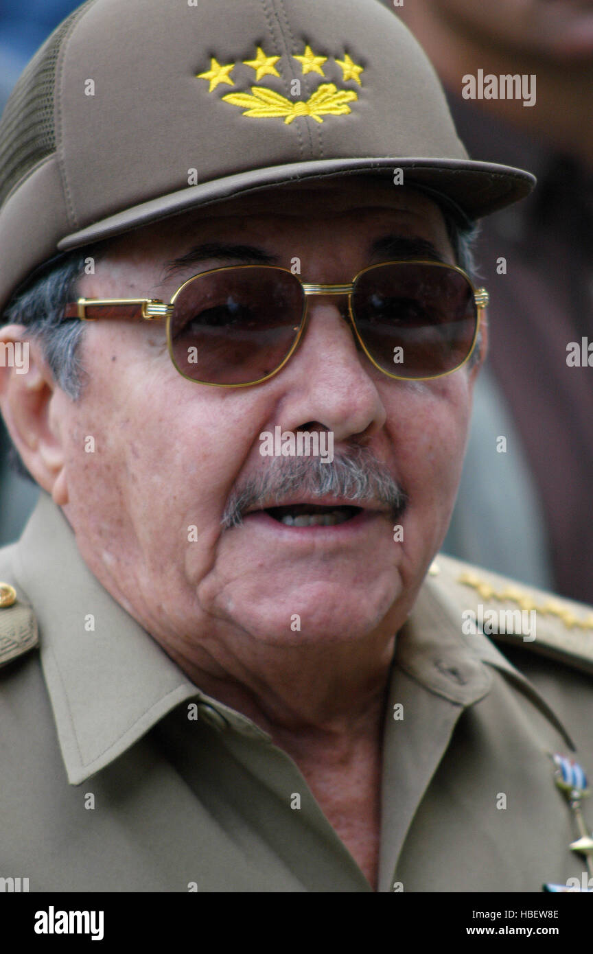 Photo file / Cuban President Raul Castro is seen in July, 2003 . Credit ...