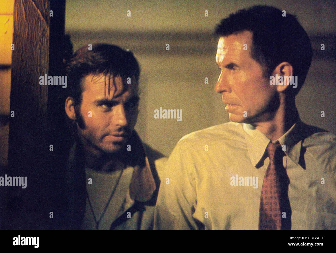 PSYCHO III, from left: Jeff Fahey, Anthony Perkins, 1986, © Universal ...