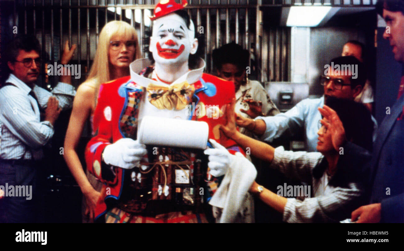 QUICK CHANGE, Bill Murray (clown), Geena Davis (blonde), 1990, © Warner ...