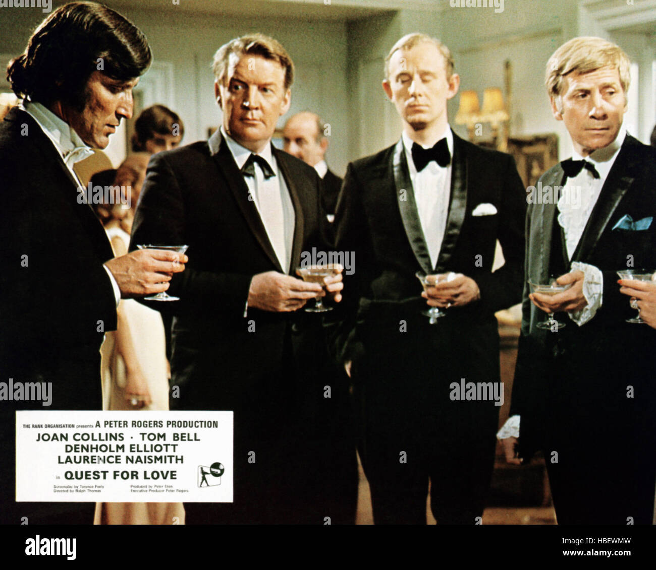 QUEST FOR LOVE, from left: Tom Bell, Ray McAnally, Jeremy Child, Drewe ...