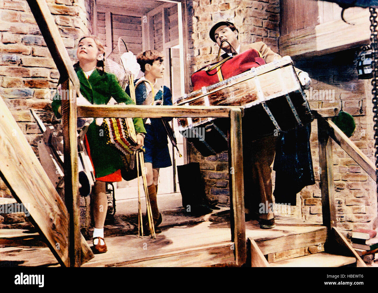 RAISING A RIOT, from left: Mandy Miller, Gary Billings, Kenneth More ...