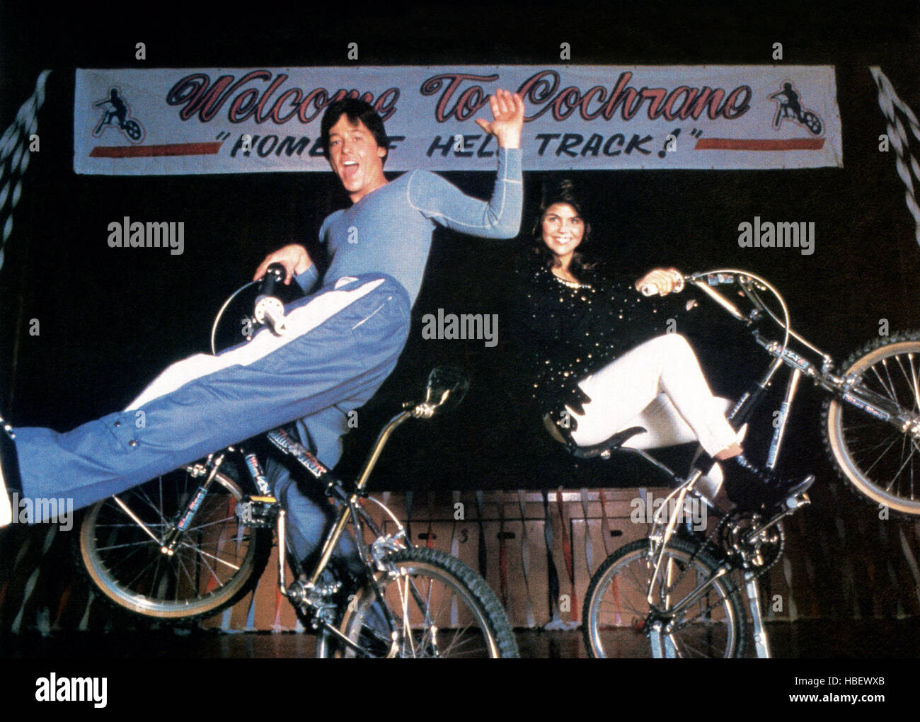 RAD, from left: Bill Allen, Lori Loughlin, 1986. ©TriStar Pictures ...