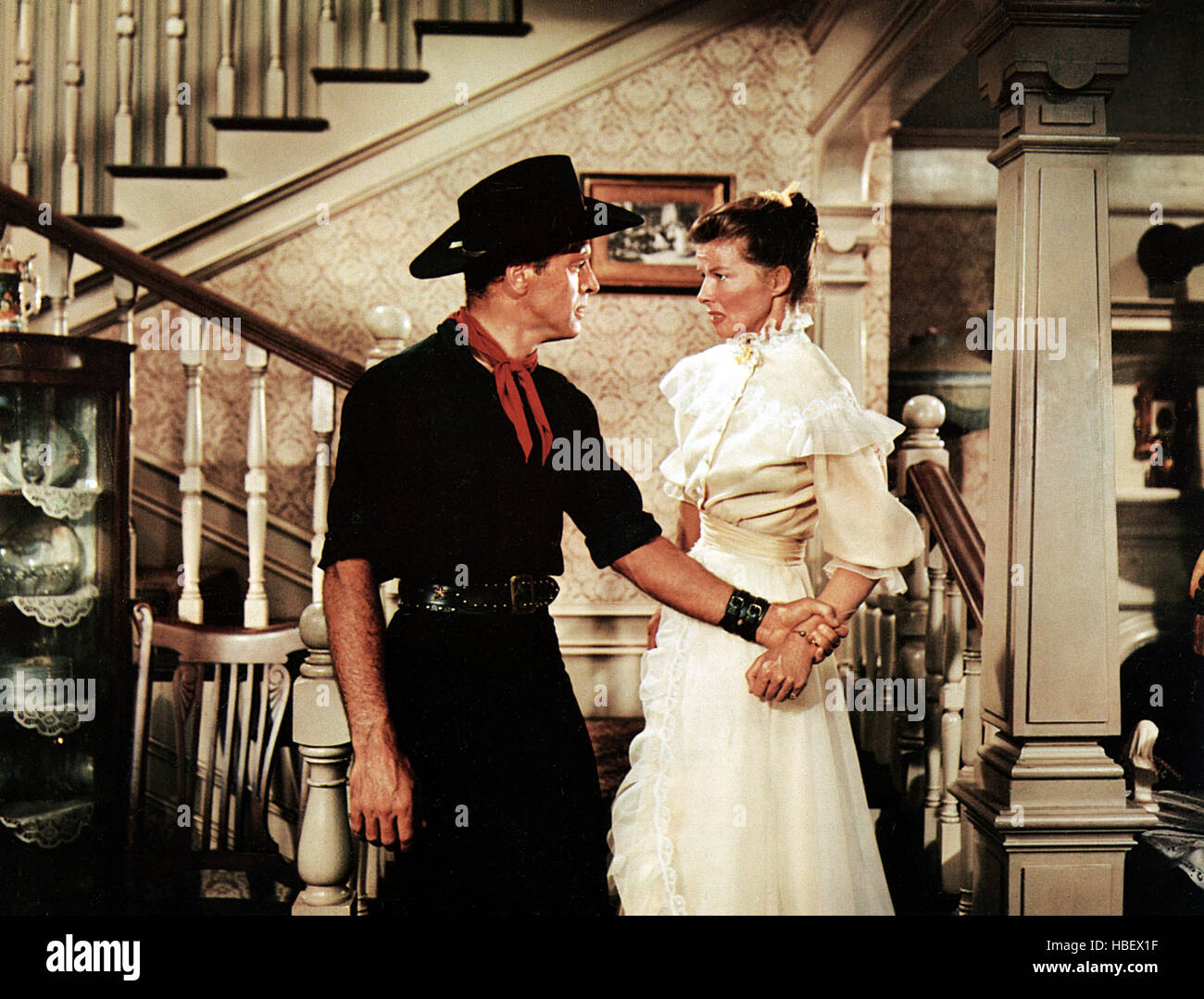 THE RAINMAKER, Burt Lancaster, Katharine Hepburn, 1956 Stock Photo - Alamy