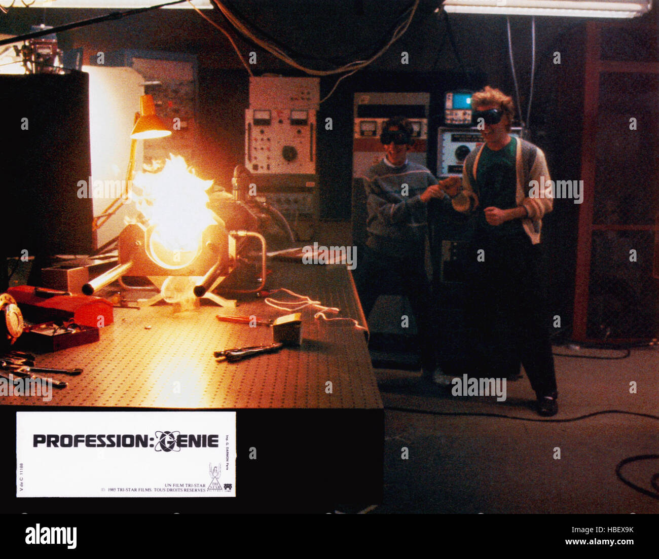 REAL GENIUS, (aka PROFESSION: GENIE), from left: Gebriel Jarret, Val ...