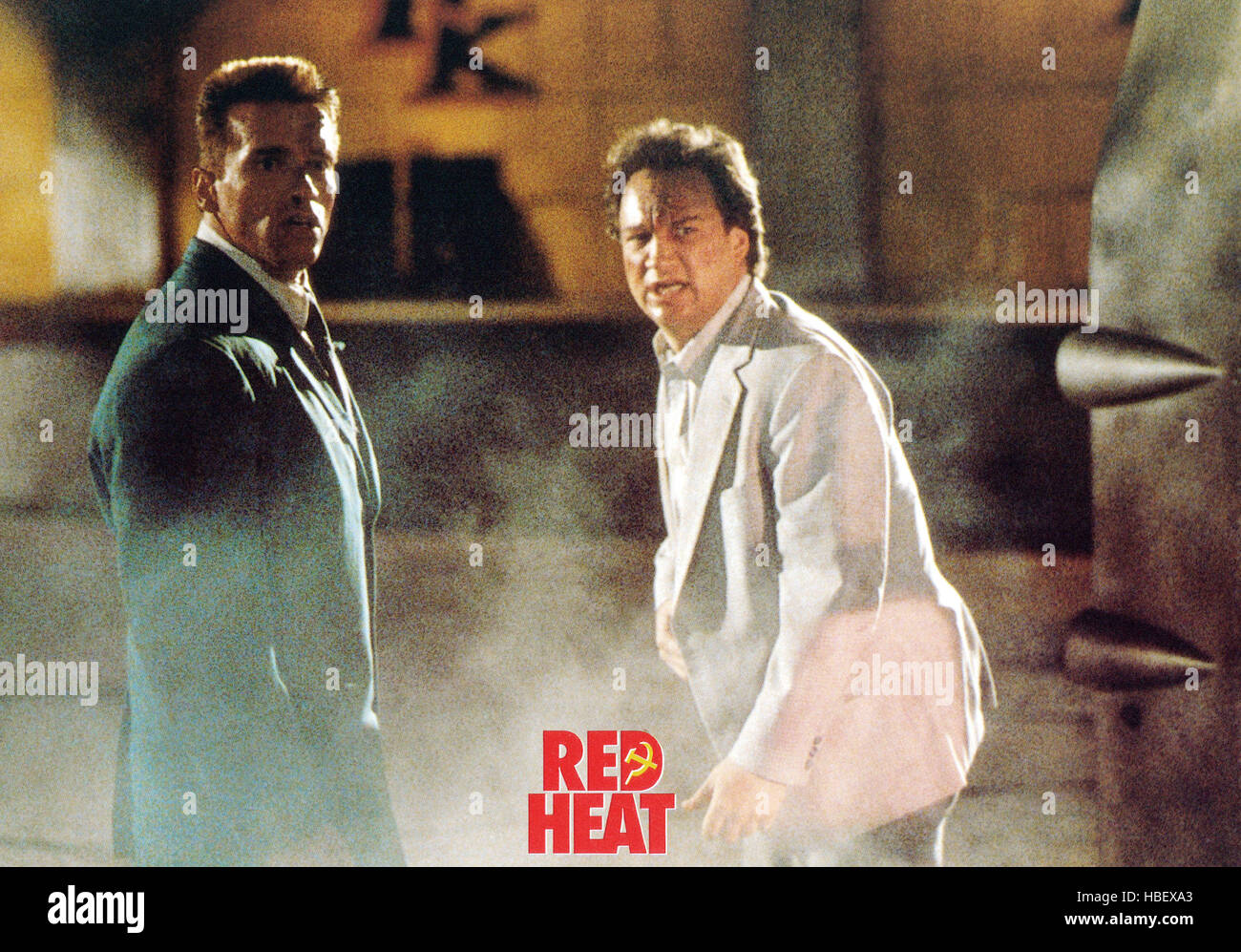 RED HEAT, from left: Arnold Schwarzenegger, James Belushi, 1988 ...