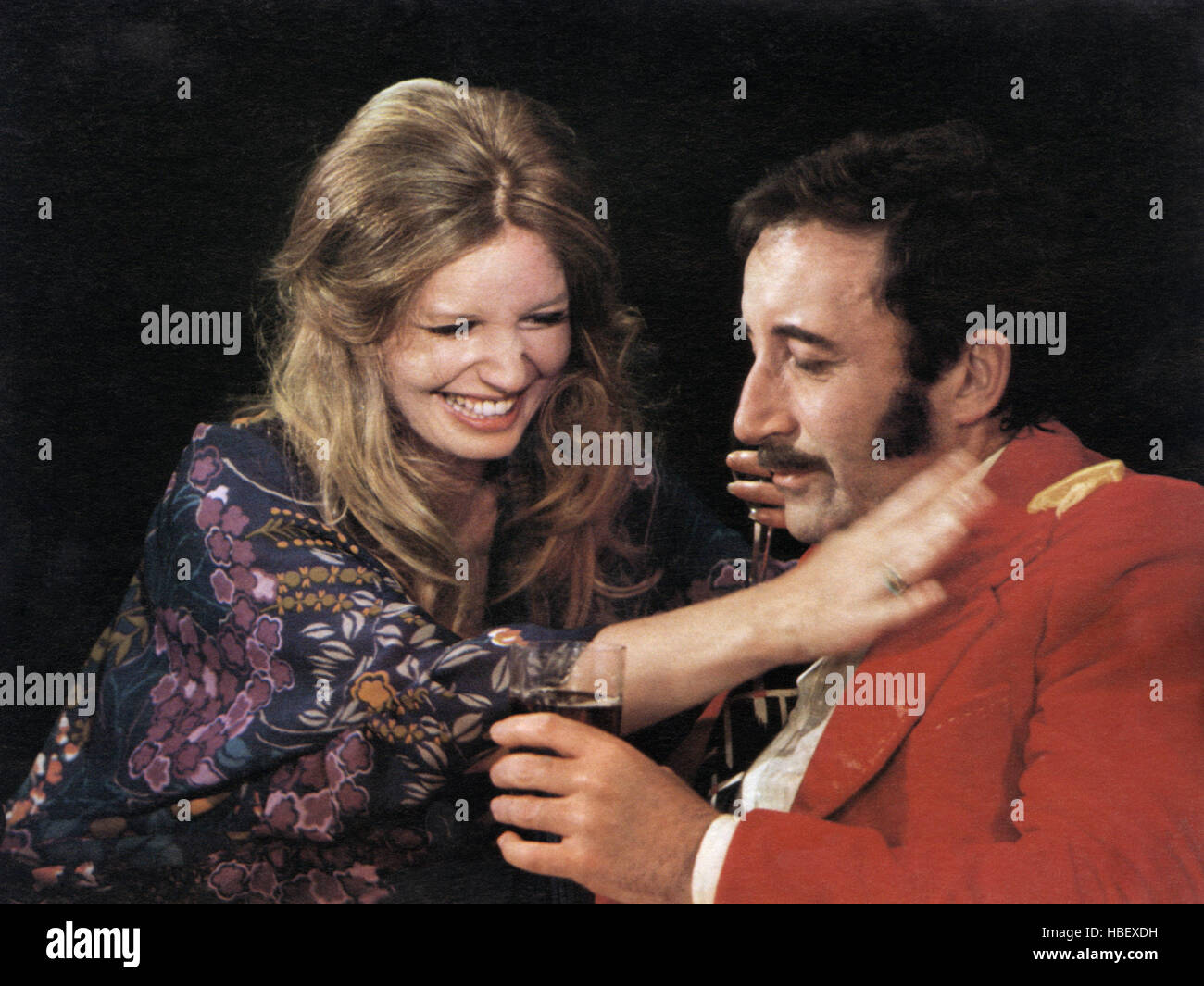 RETURN OF THE PINK PANTHER, Catherine Schell, Peter Sellers, 1975 Stock ...