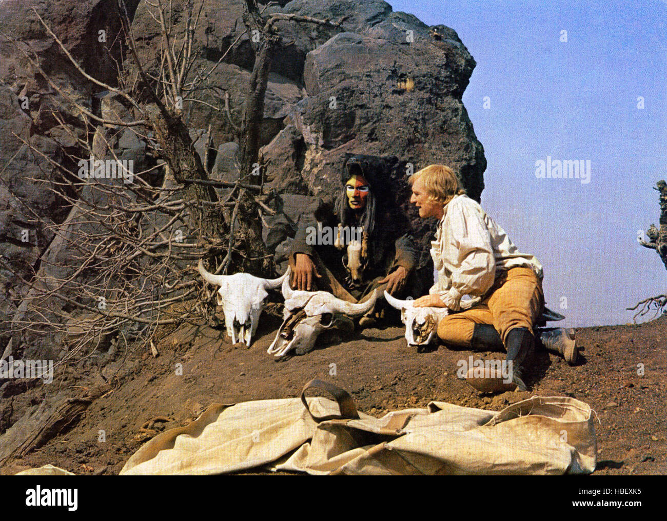 THE RETURN OF A MAN CALLED HORSE, from left: Enrique Lucero, Richard ...