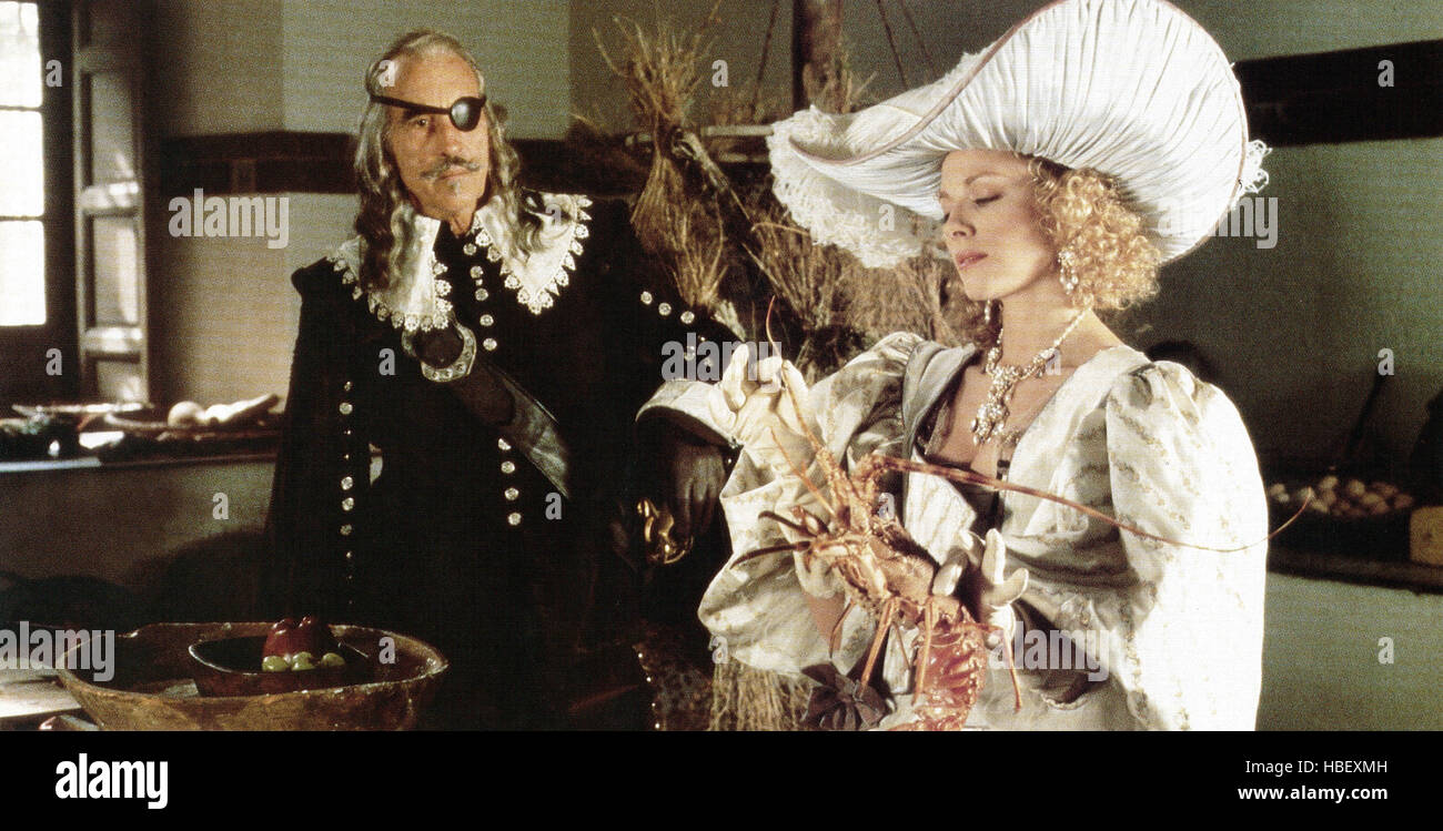 THE RETURN OF THE MUSKETEERS, from left: Christopher lee, Kim Cattrall ...