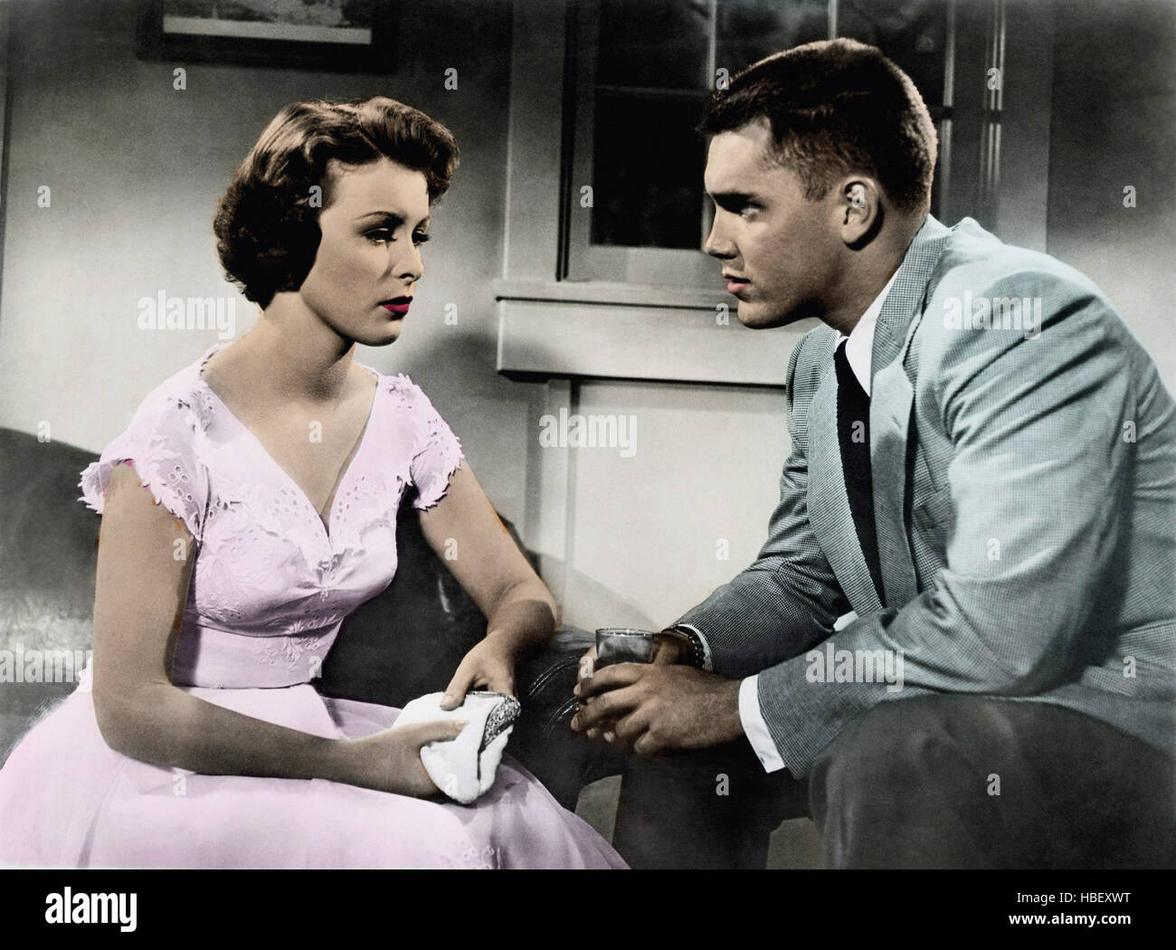 RED SKIES OF MONTANA, from left, Constance Smith, Jeffrey Hunter, 1952 ...