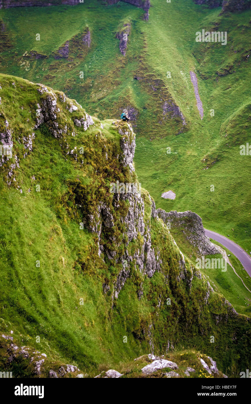 Trekker on rocky road hi-res stock photography and images - Alamy