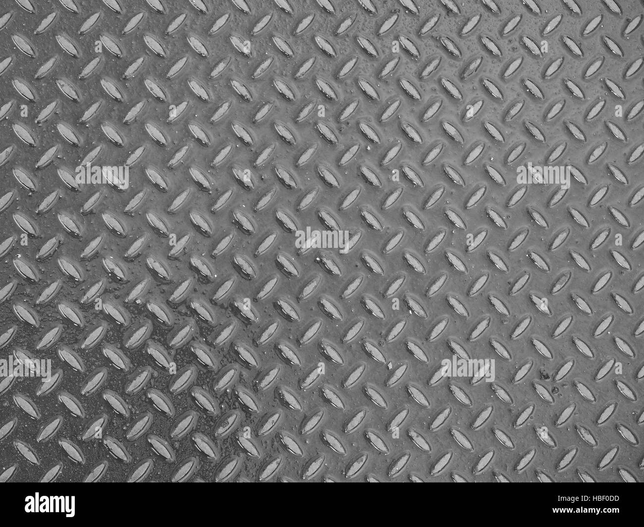 Diamond plate steel Black and White Stock Photos & Images - Alamy