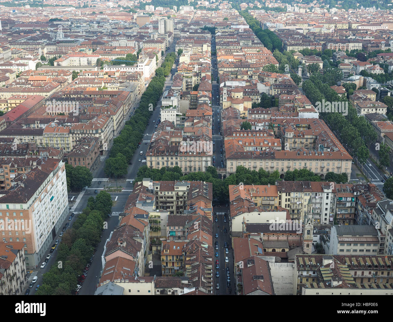 Turin aerial hi-res stock photography and images - Alamy