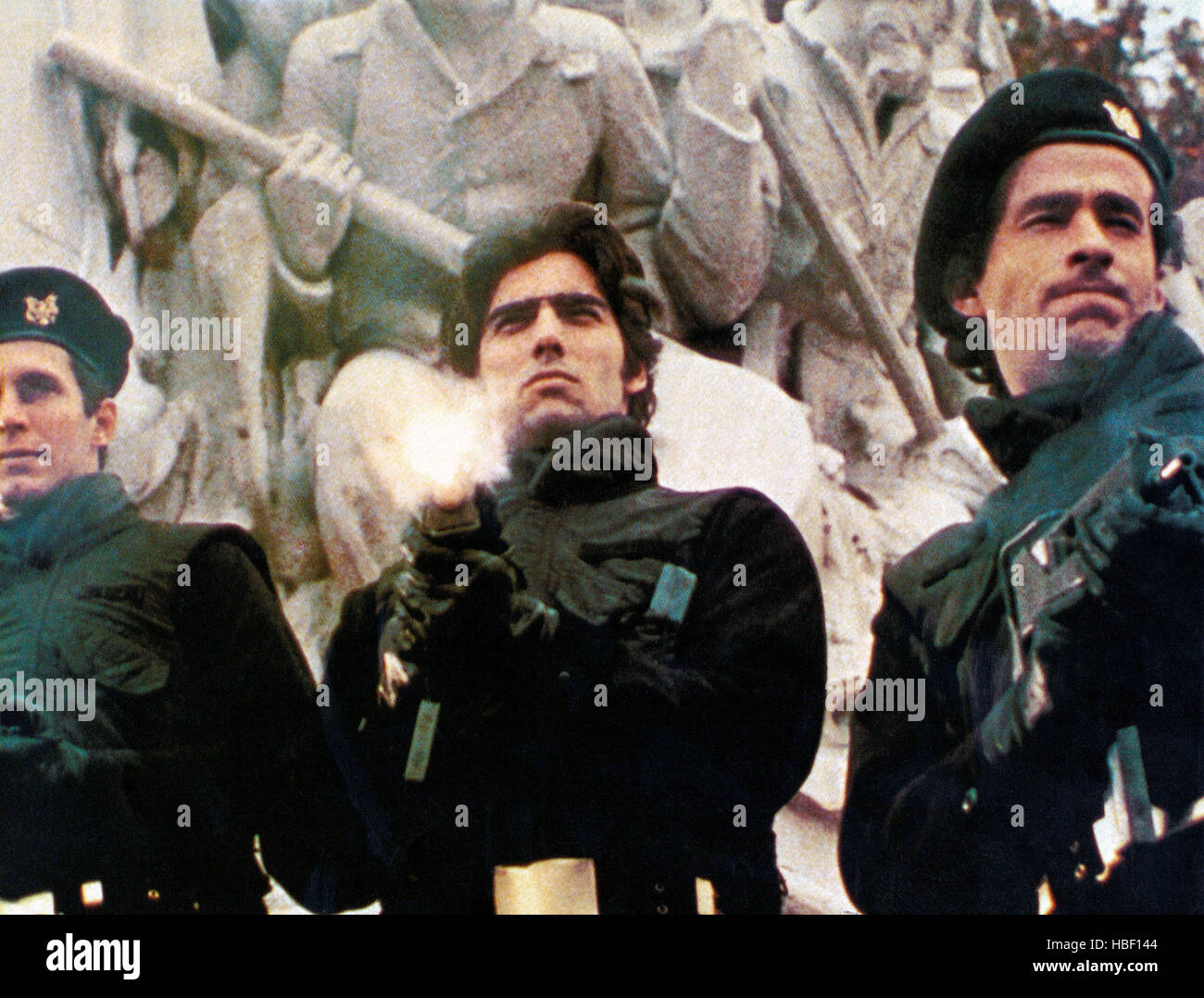 THE SOLDIER, from left: Peter Hooten, Ken Wahl, Joaquim de Almeida ...