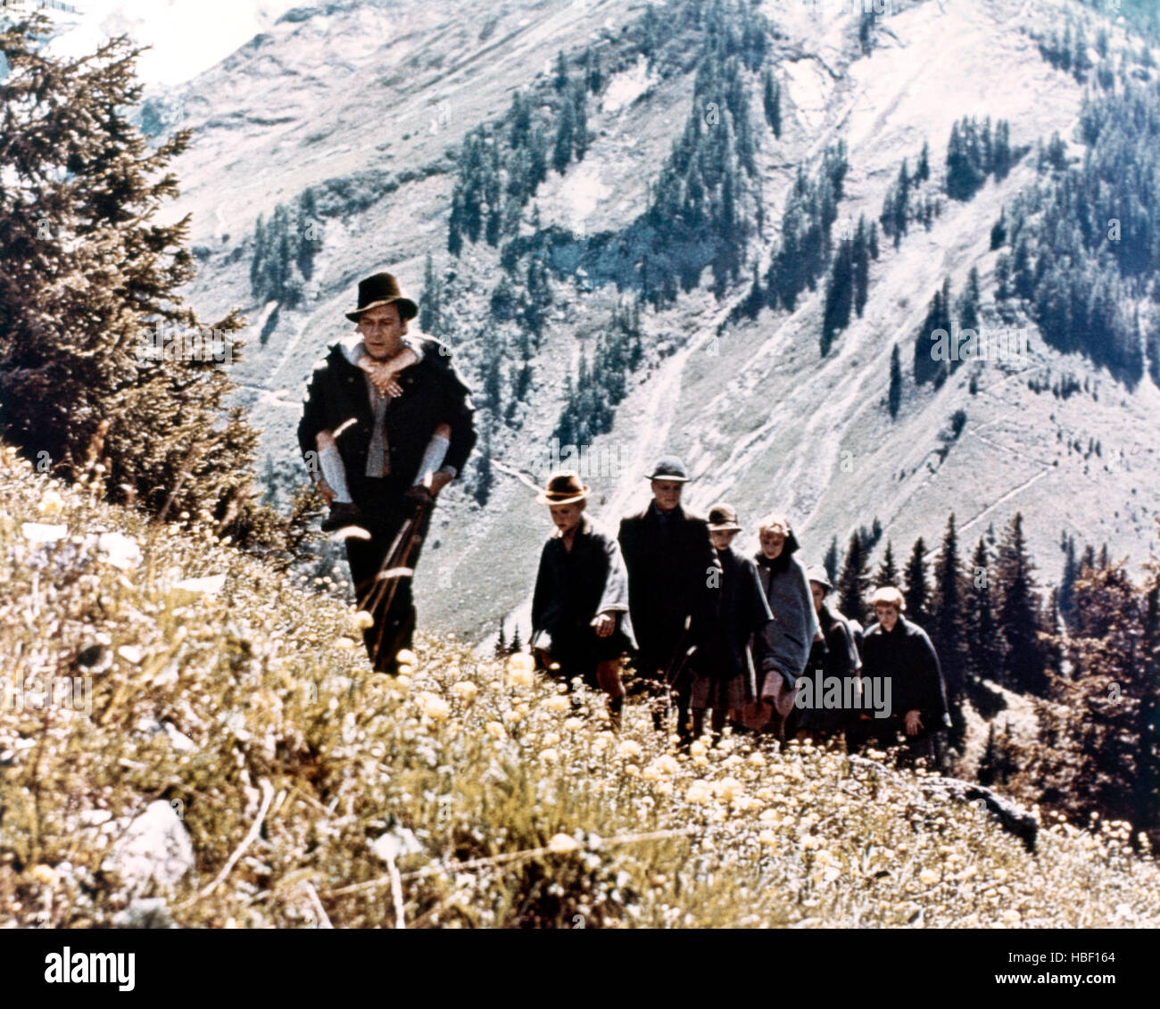 THE SOUND OF MUSIC, from left, Christopher Plummer, (carrying Kym ...