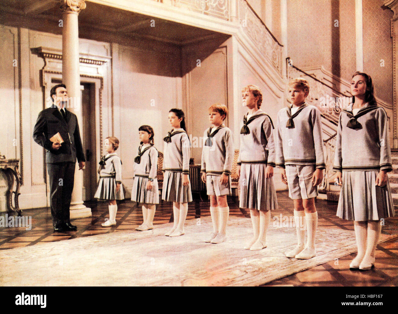 THE SOUND OF MUSIC, from left, Christopher Plummer, Kym Karath, Debbie ...