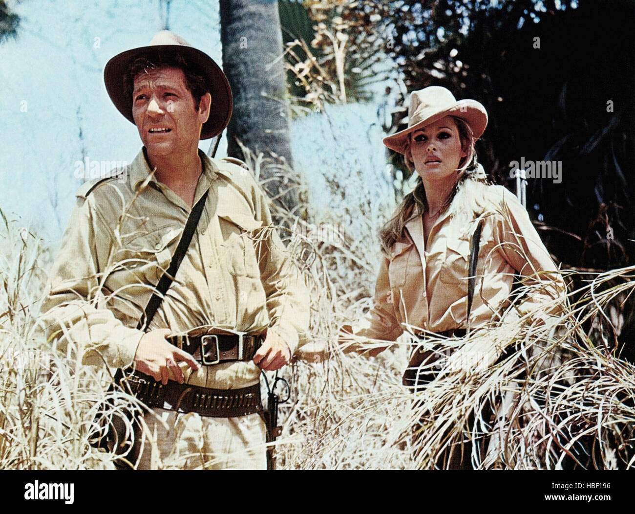 THE SOUTHERN STAR, from left, George Segal, Ursula Andress, 1969 Stock ...