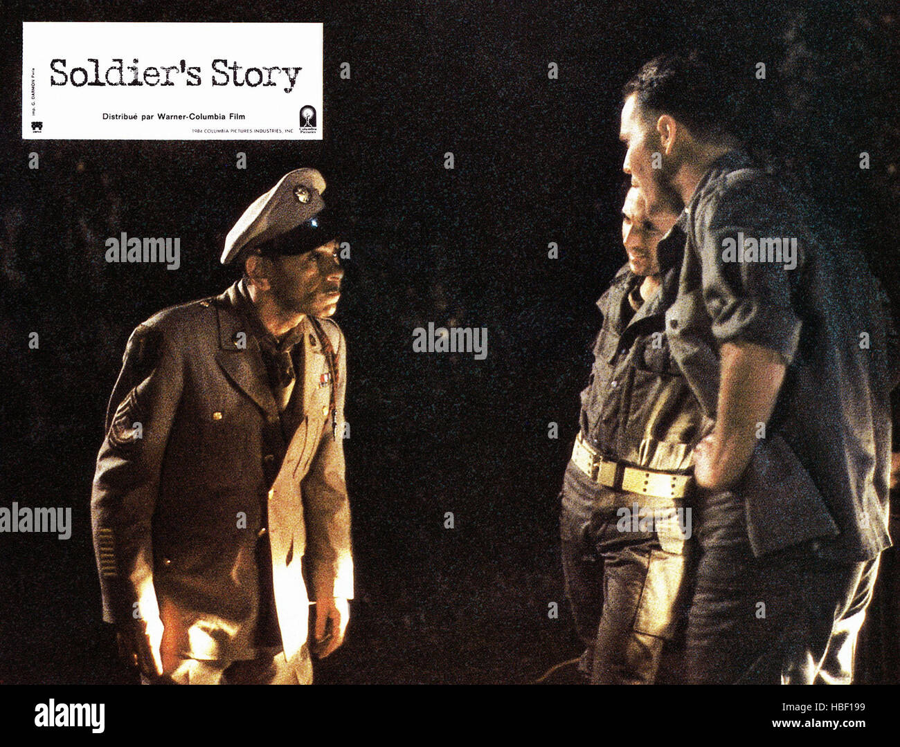 A SOLDIER'S STORY, front from left: Adolph Caesar, Wings Hauser, 1984 ...