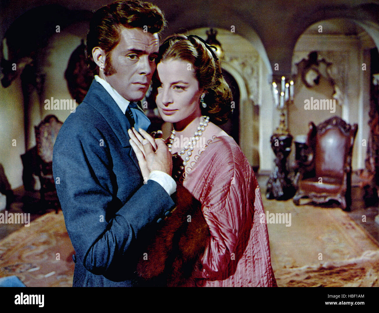 SONG WITHOUT END, Dirk Bogarde as Franz Liszt, Capucine, 1960 Stock ...