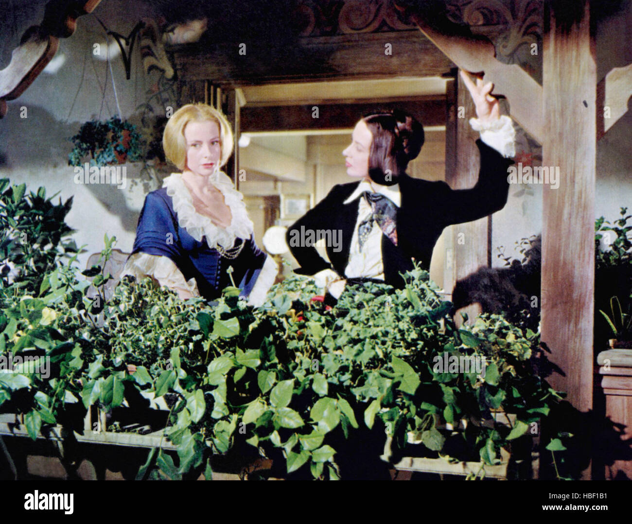 SONG WITHOUT END, from left, Genevieve Page, Capucine, 1960 Stock Photo ...