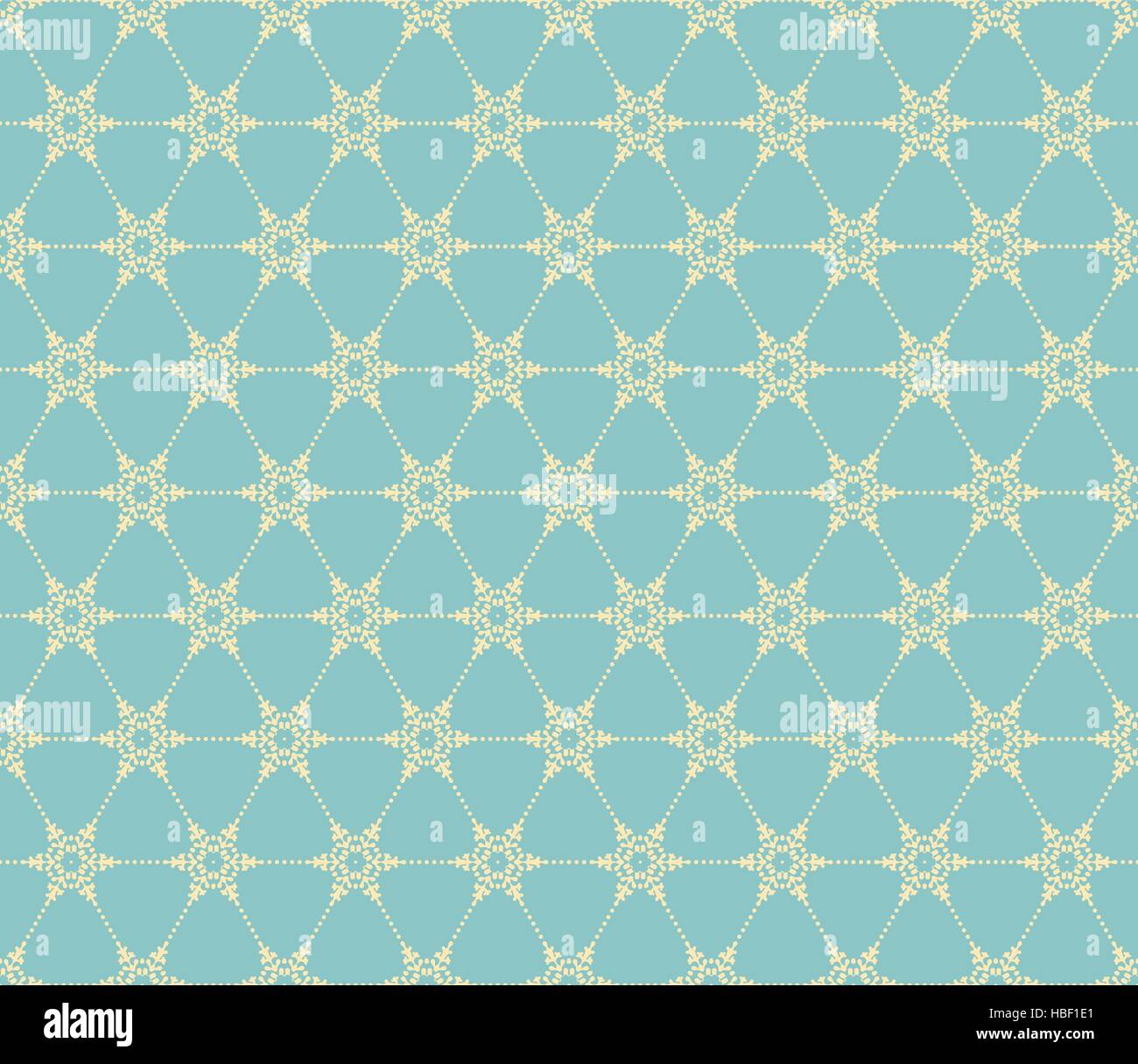 Vector snowflakes seamless pattern Stock Vector Images - Alamy