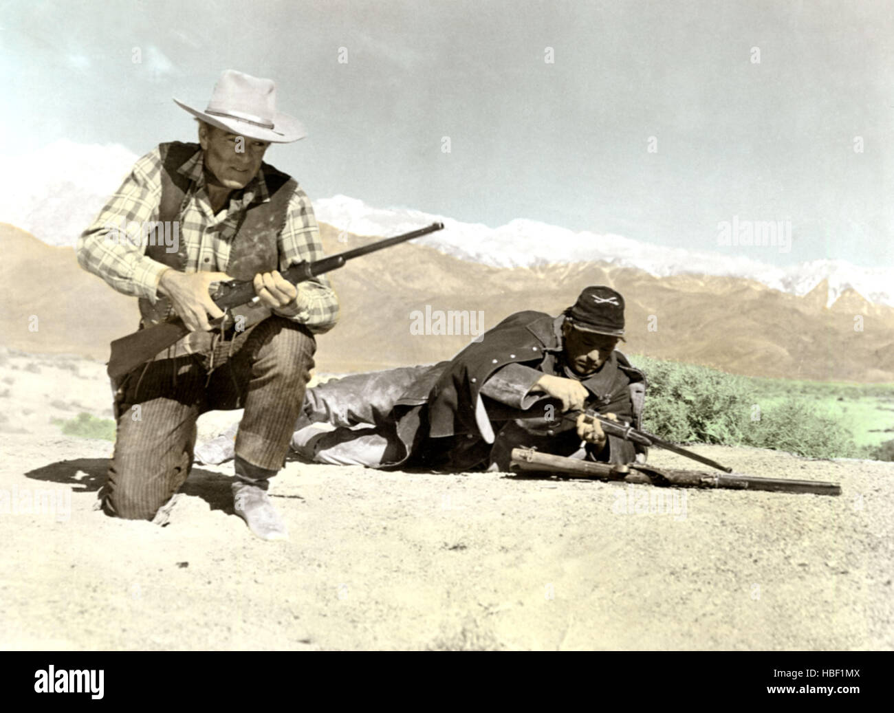 SPRINGFIELD RIFLE, Gary Cooper, 1952 Stock Photo - Alamy
