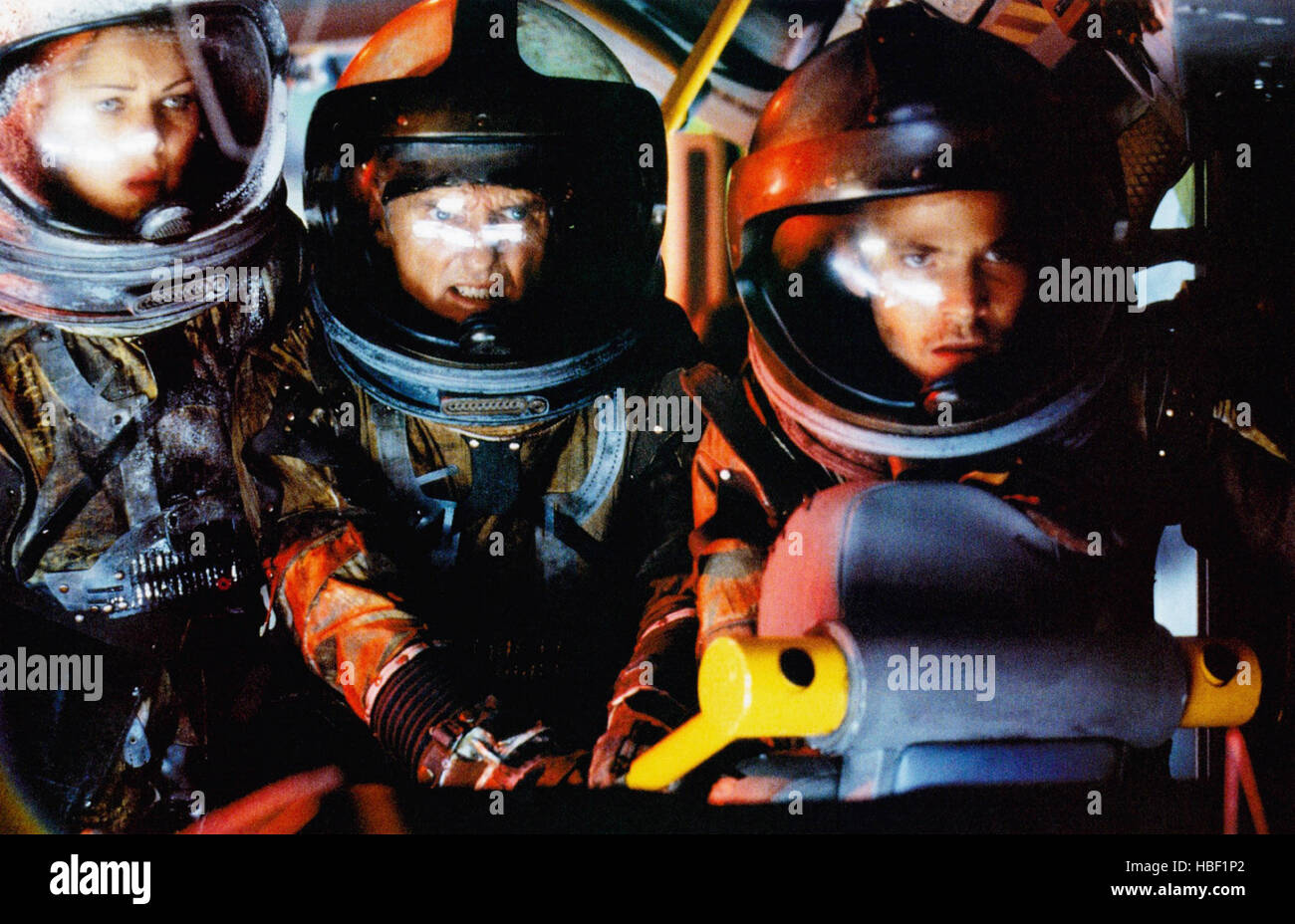SPACE TRUCKERS, from left: Debi Mazar, Dennis Hopper, Stephen Dorff ...