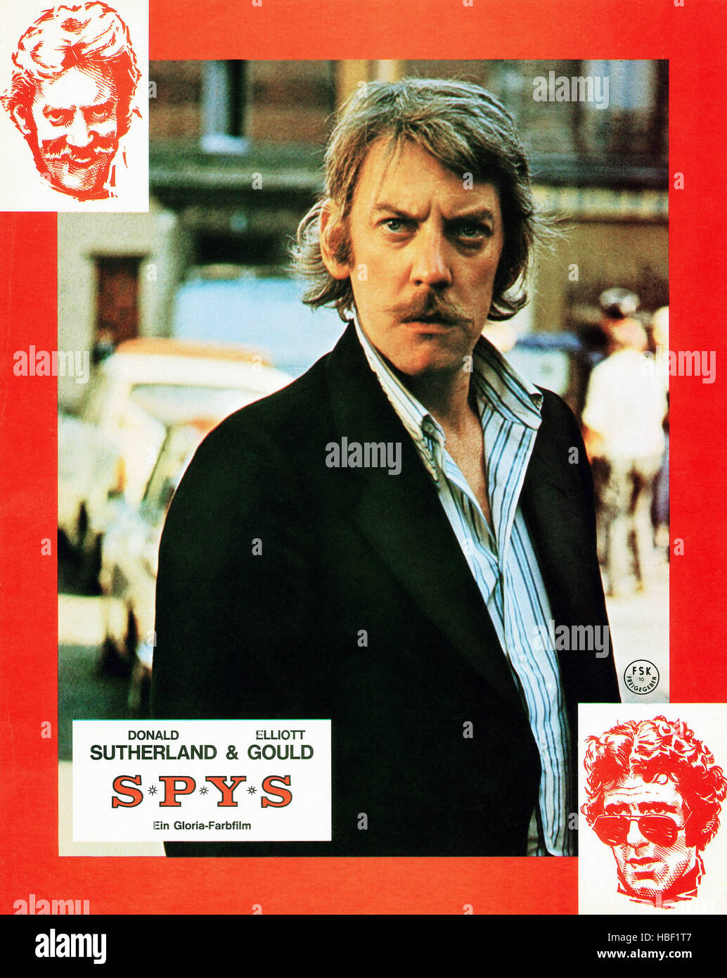 S*P*Y*S, Donald sutherland (top and center), Elliott gould (bottom ...