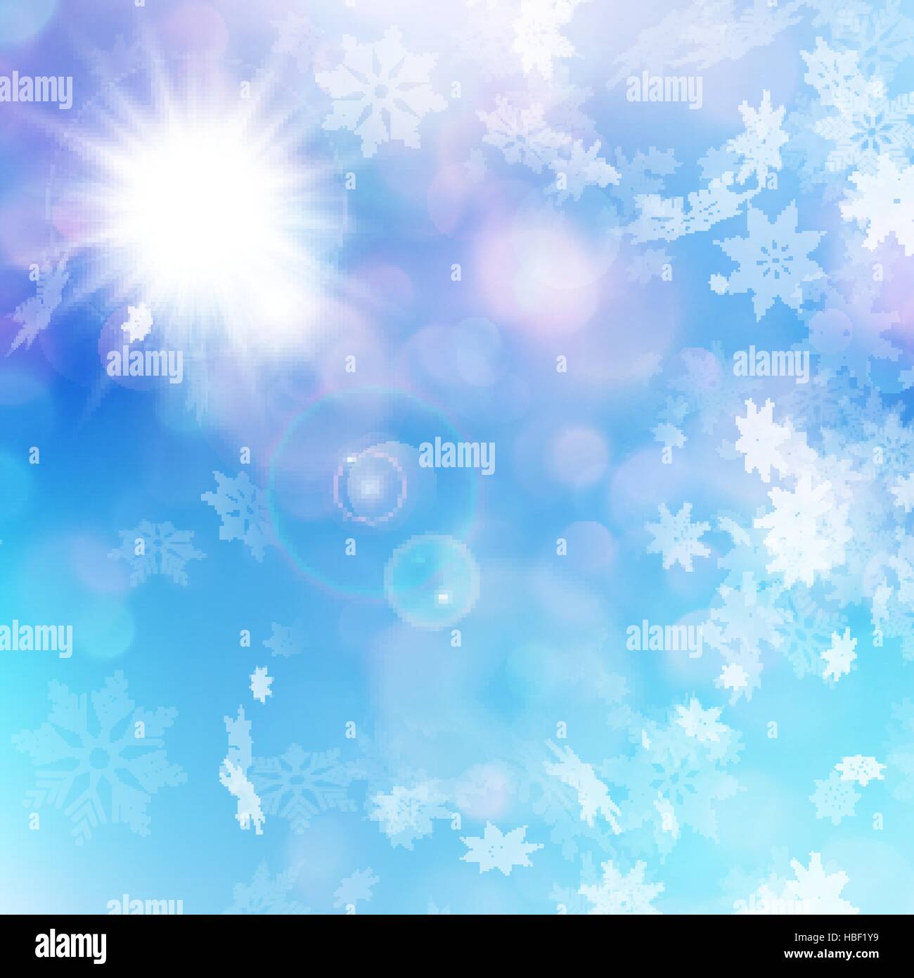 Snow background design Stock Vector Images - Alamy