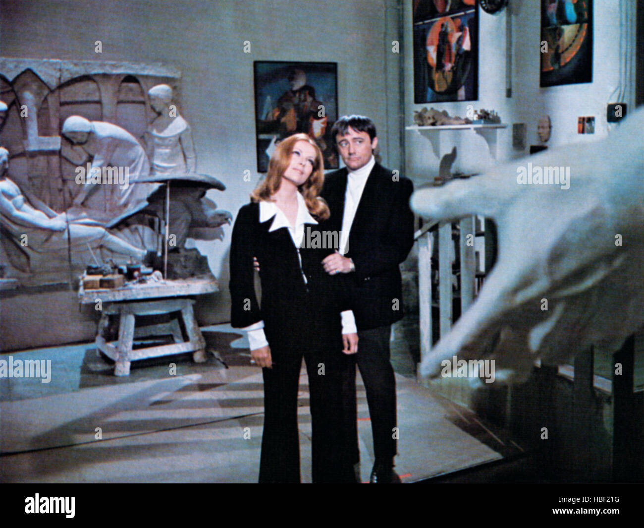 THE STATUE, from left: Virna Lisi, Robert Vaughn, 1971 Stock Photo - Alamy