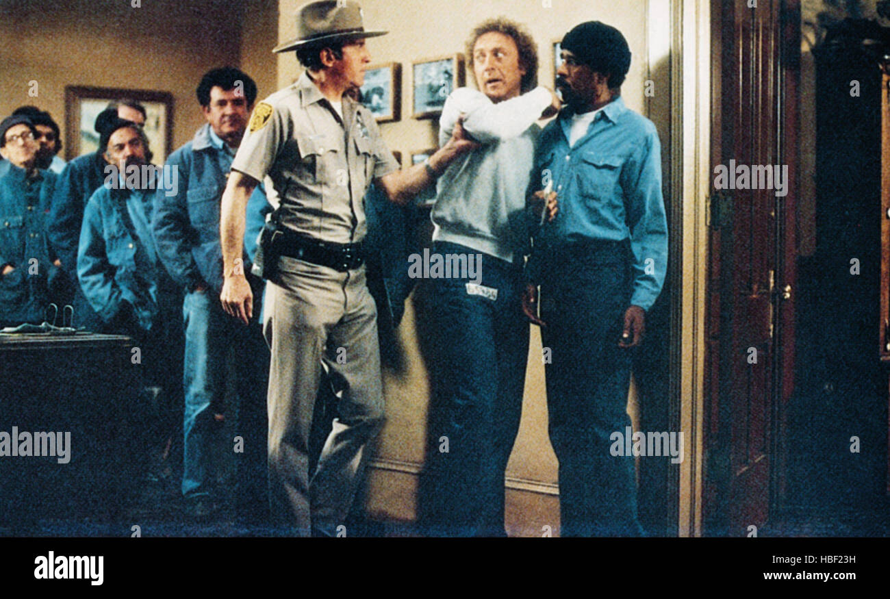STIR CRAZY, Gene Wilder (second from right), Richard Pryor (right ...