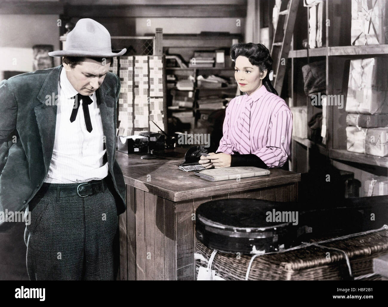 THE STORY OF WILL ROGERS, from left, Will Rogers Jr., Jane Wyman, 1952 ...
