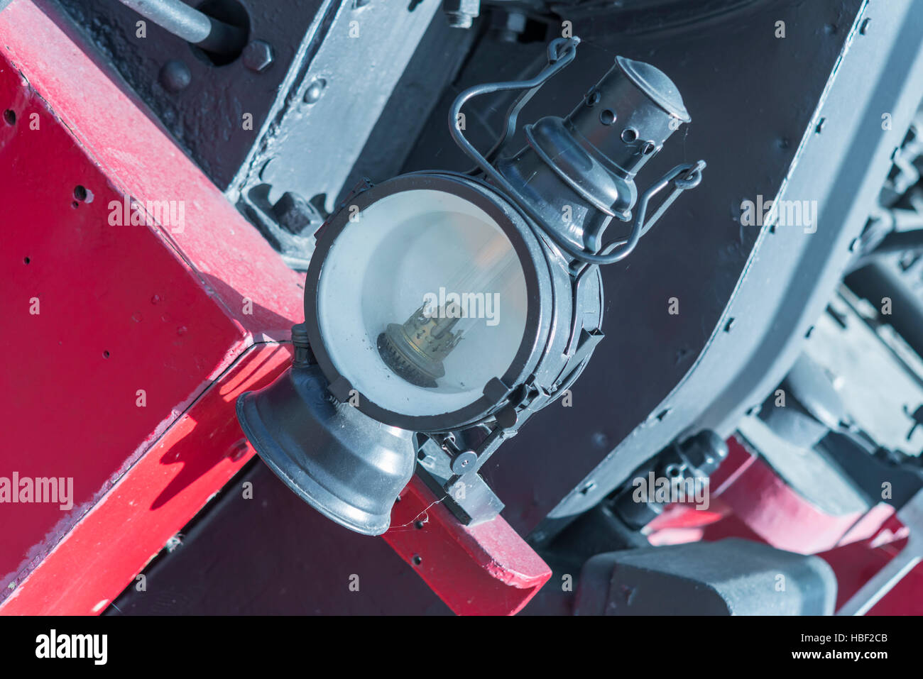 Steam locomotive oil lamp hi-res stock photography and images - Alamy