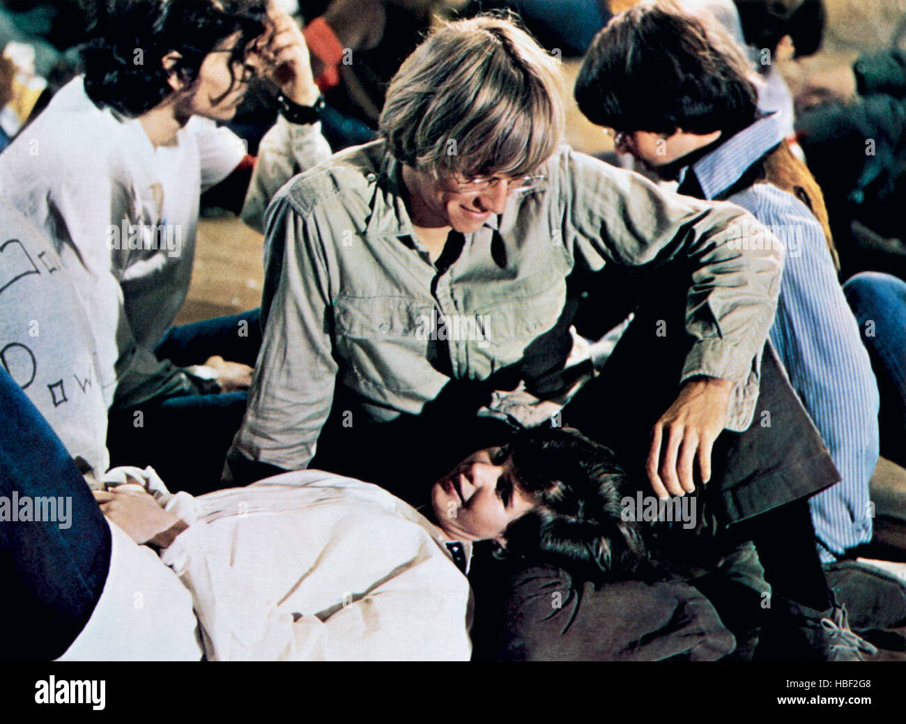 THE STRAWBERRY STATEMENT, Kim Darby (lying down), Bruce Davison, 1970 ...