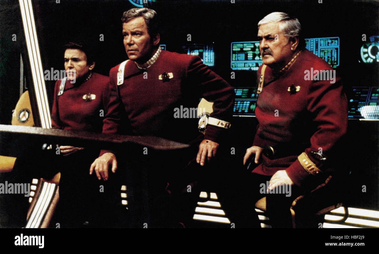 STAR TREK: GENERATIONS, from left, Walter Koenig, William Shatner ...