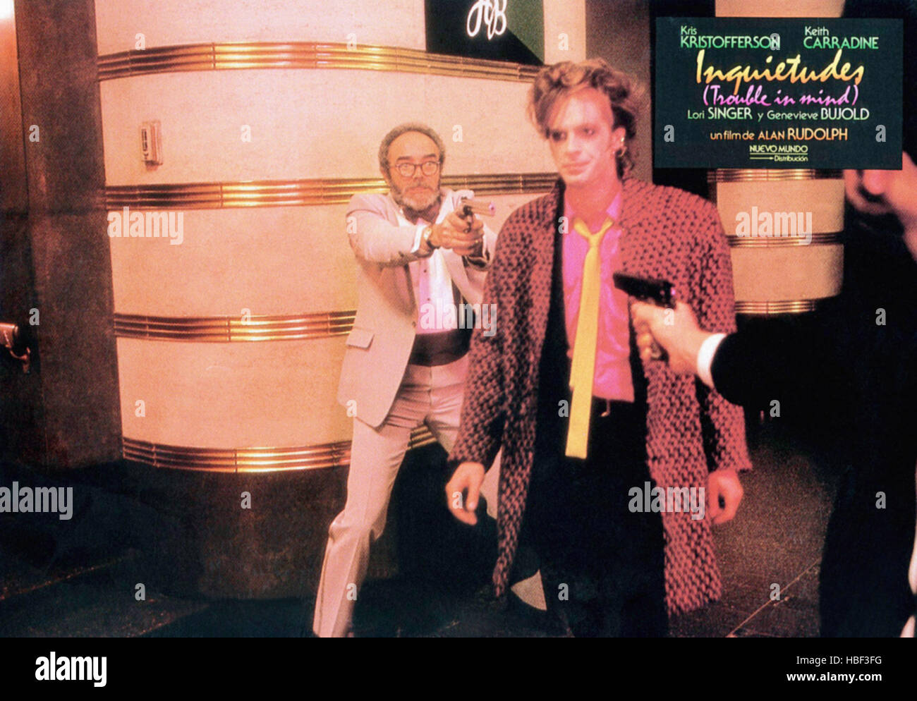 TROUBLE IN MIND, (aka INQUIETUDES), John Considine (rear), Keith ...