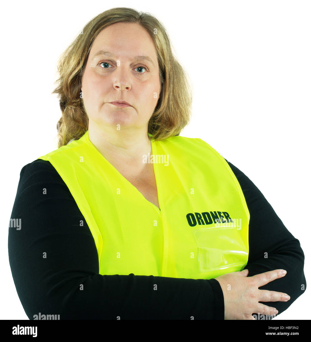 Security woman hi-res stock photography and images - Alamy