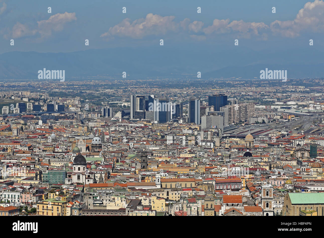 Napoli aerial hi-res stock photography and images - Alamy