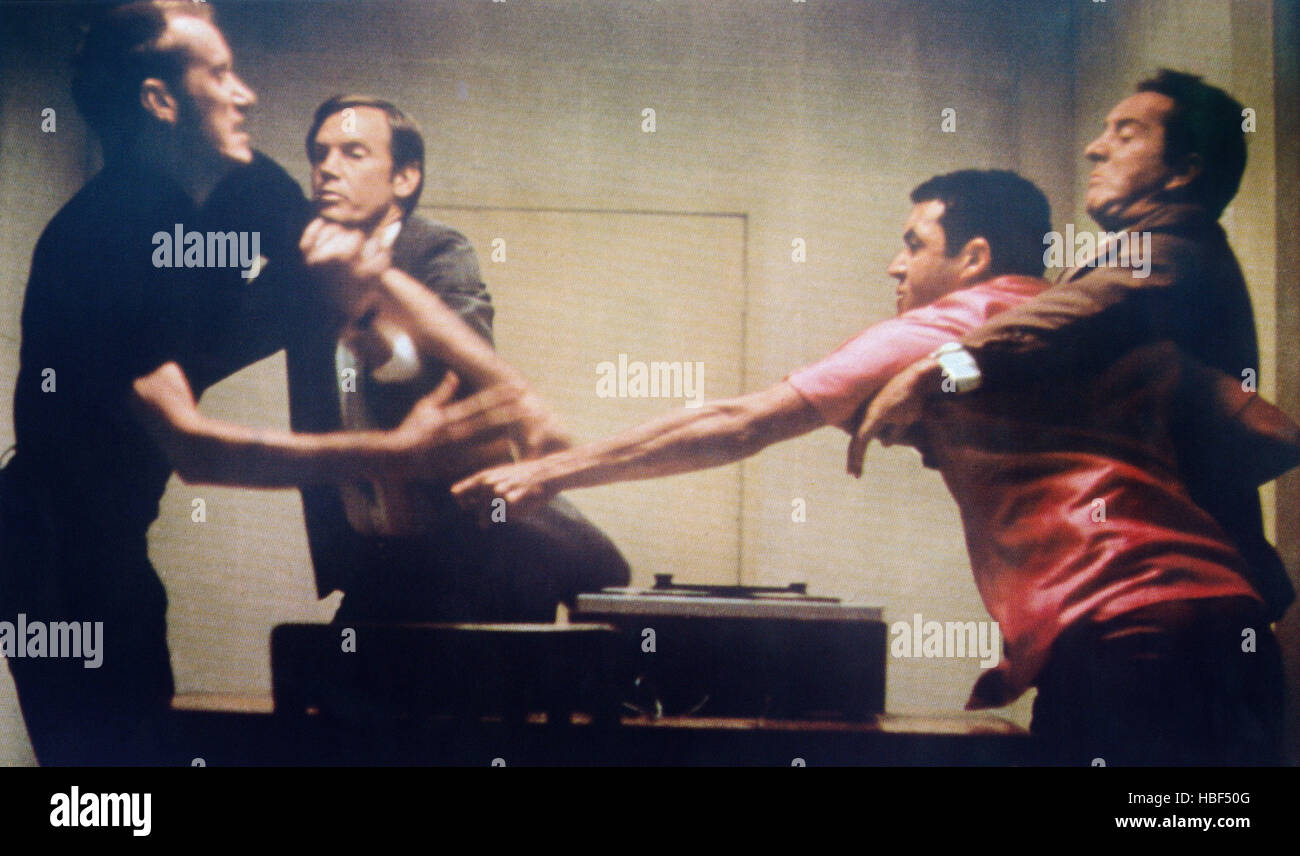 THE ONION FIELD, front from left: James Woods, Franklyn Seales, Richard ...