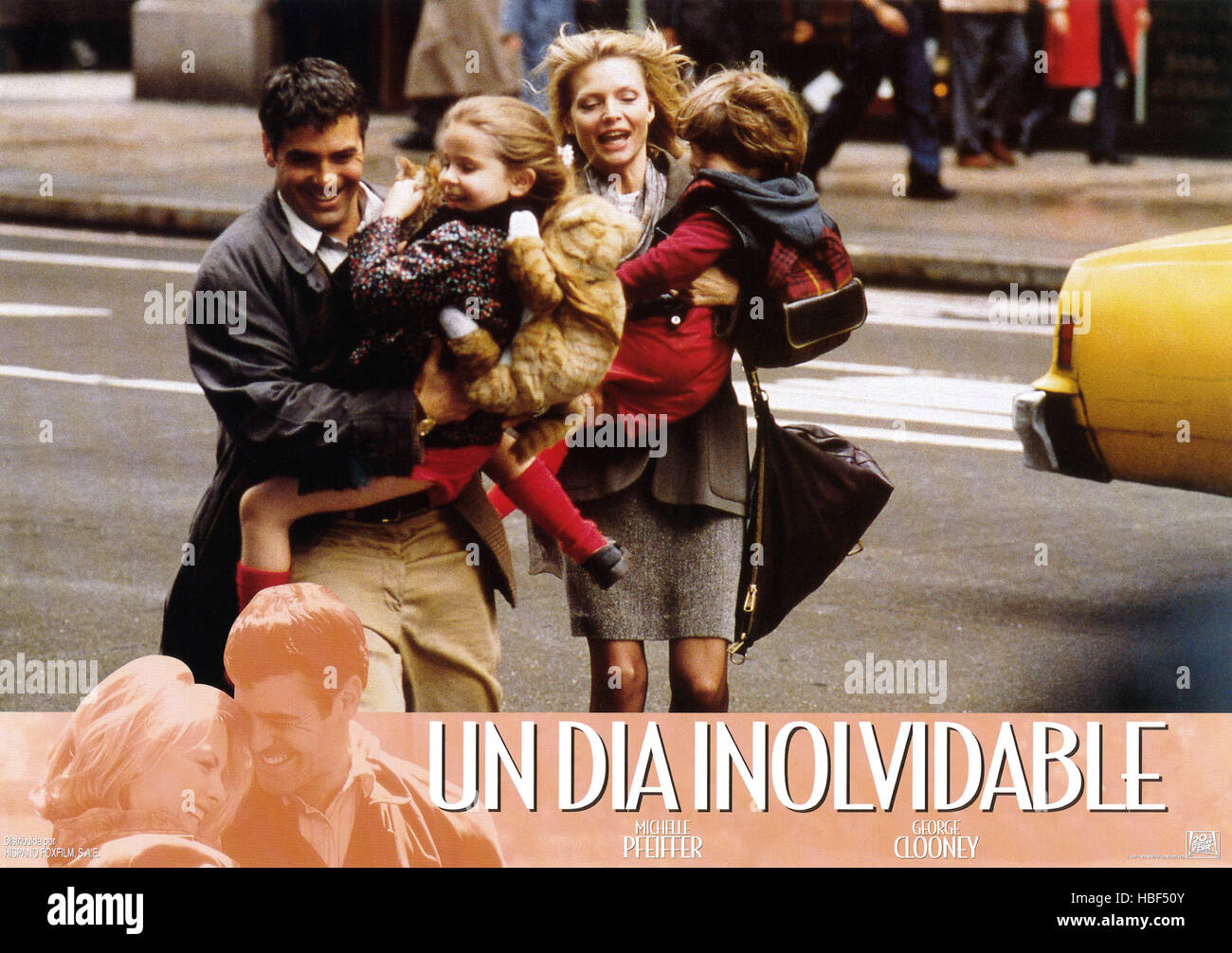 ONE FINE DAY, (aka UN DIA INOLVIDABLE), from left: George Clooney, Mae ...