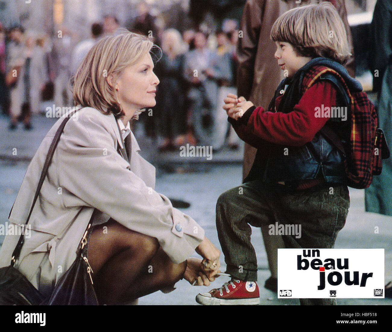 ONE FINE DAY, (aka UN BEAU JOUR), from left: Michelle Pfeiffer, Alex D ...