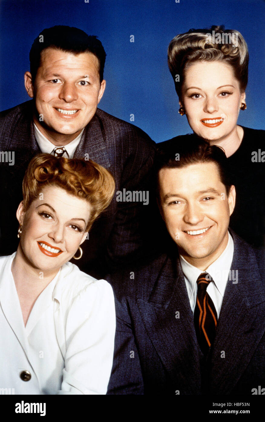 ONE MORE TOMORROW, back to front: Jack Carson, Alexis Smith, Ann ...