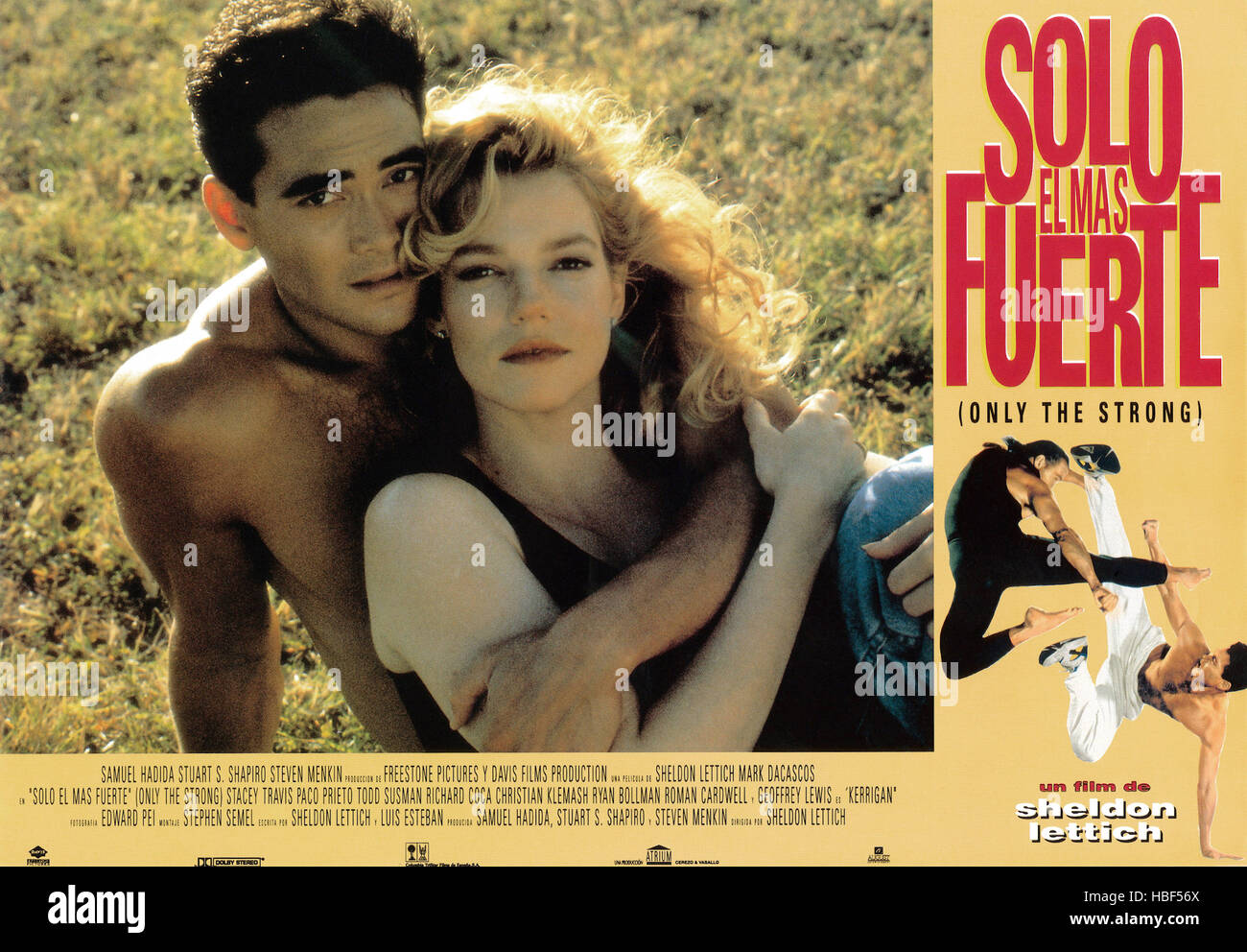 ONLY THE STRONG, (aka SOLO EL MAS FUERTE), from left: Mark Dacoscos ...