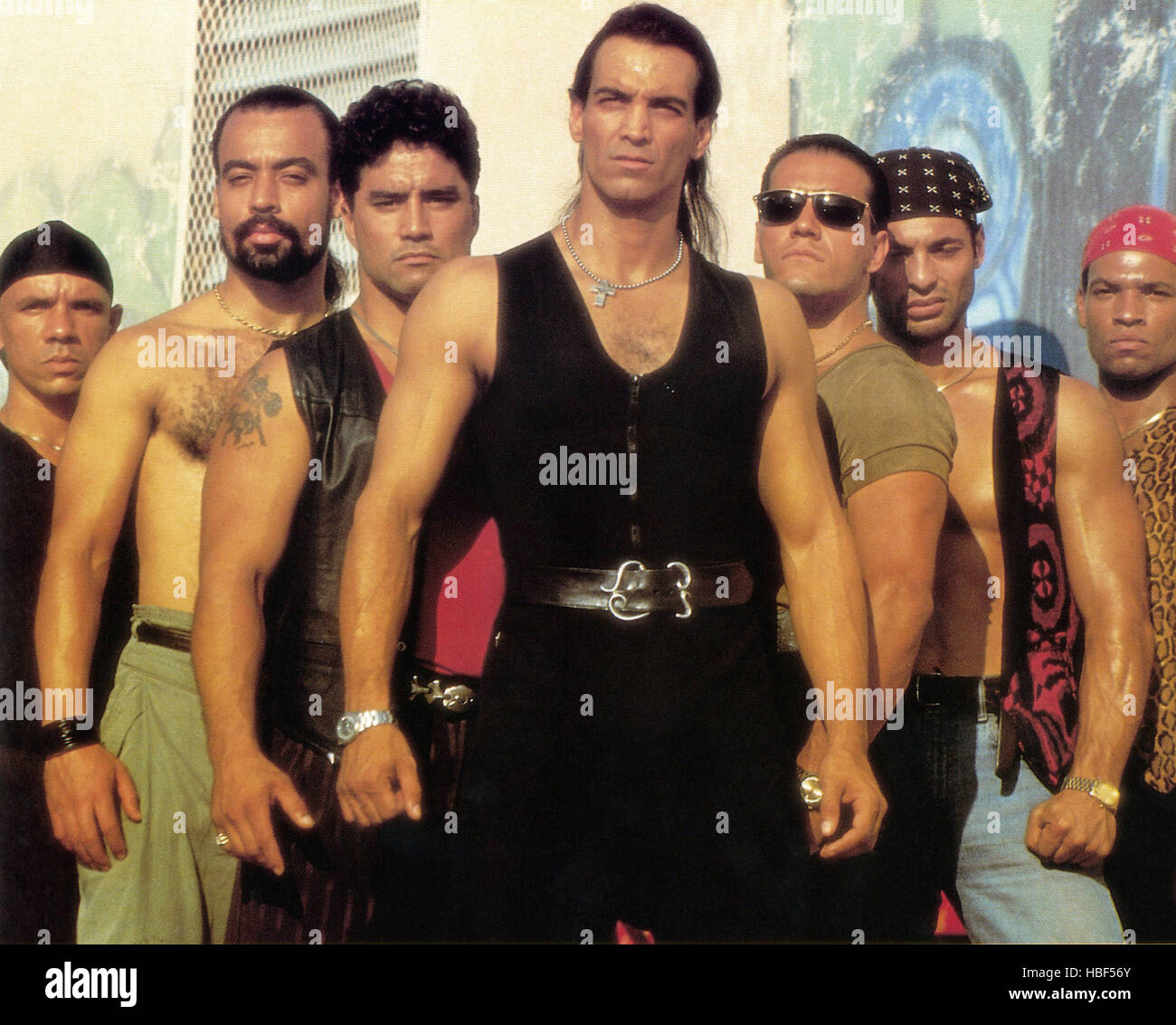 ONLY THE STRONG, Paco Prieto (front), 1993, TM & Copyright © 20th ...