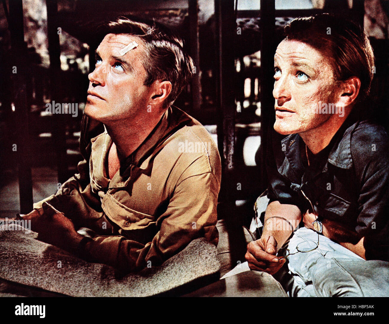 OPERATION CROSSBOW, from left: George Peppard, Jeremy Kemp, 1965 Stock ...