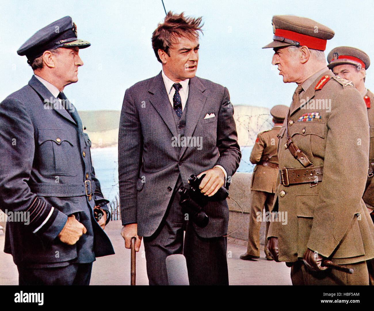 OPERATION CROSSBOW, Richard Johnson (center), 1965 Stock Photo - Alamy