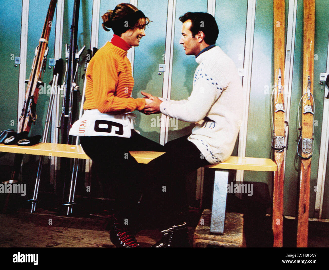 THE OTHER SIDE OF THE MOUNTAIN, from left: Marilyn Hassett, Bill Vint ...